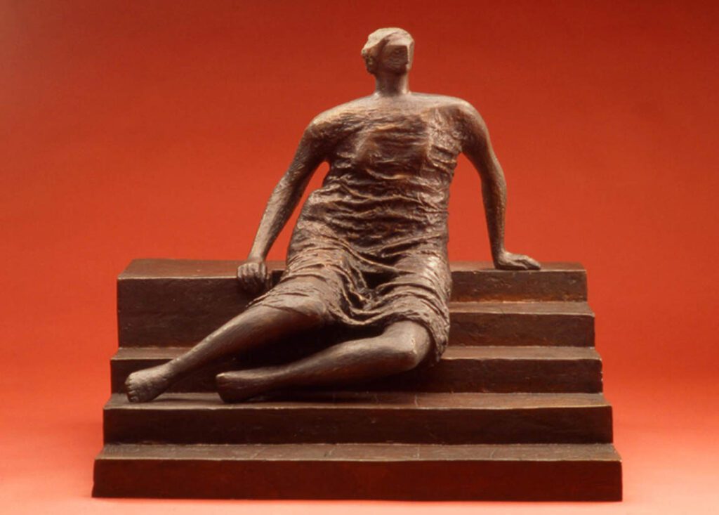 Working Model for Draped Seated Woman (1956) – The Ark of Grace